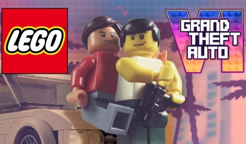 GTA 6'nın popüler fragmanı LEGO ile tekrar hazırlandı