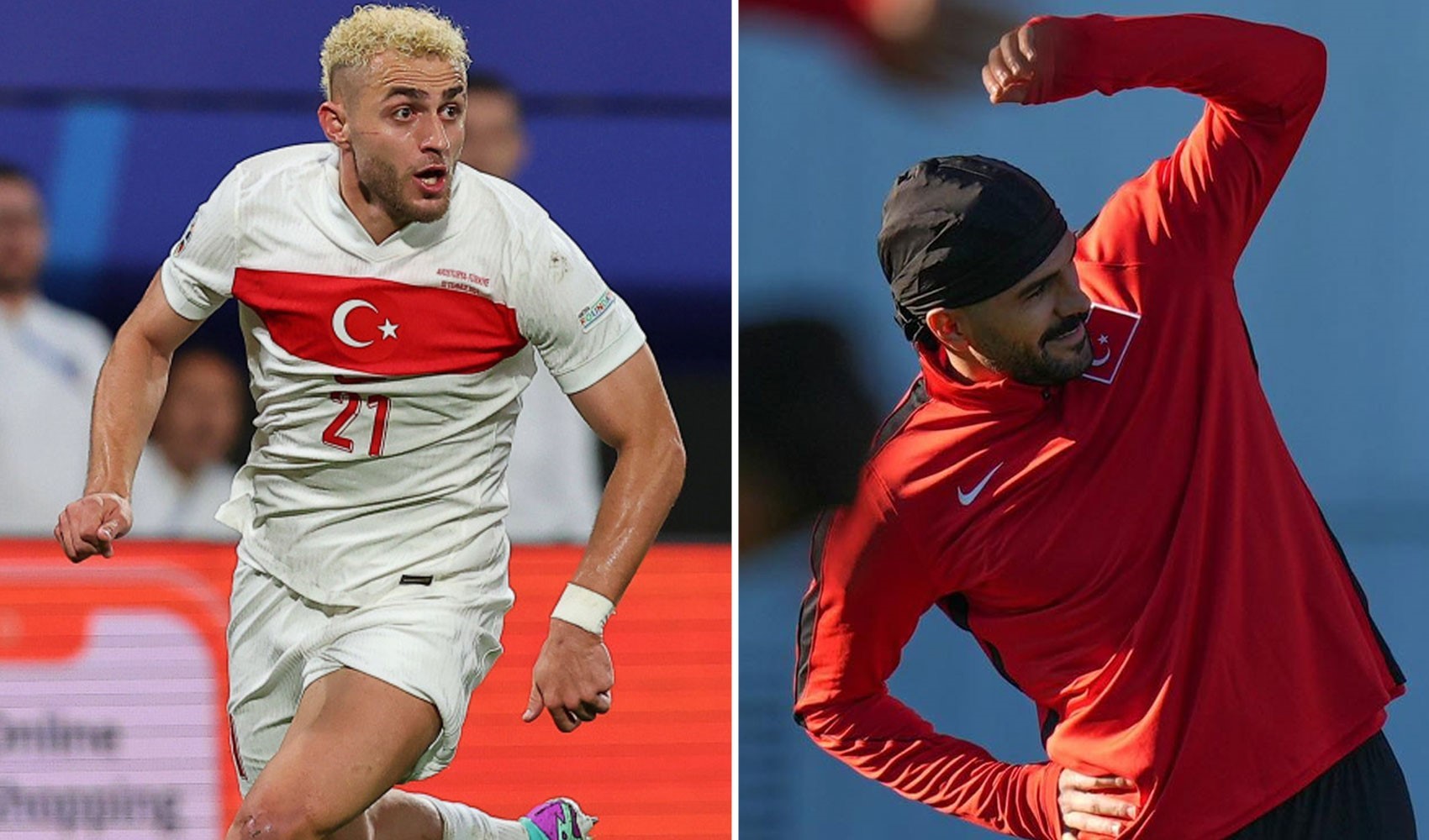 Barış Alper Yılmaz ve Eren Elmalı'nın Dünya Kupası imajı gündem oldu
